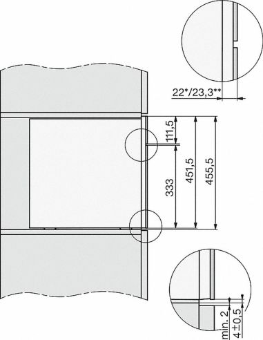 MIELE CVA 7440 Built-in fully automatic coffee machine MIELE Colour ...